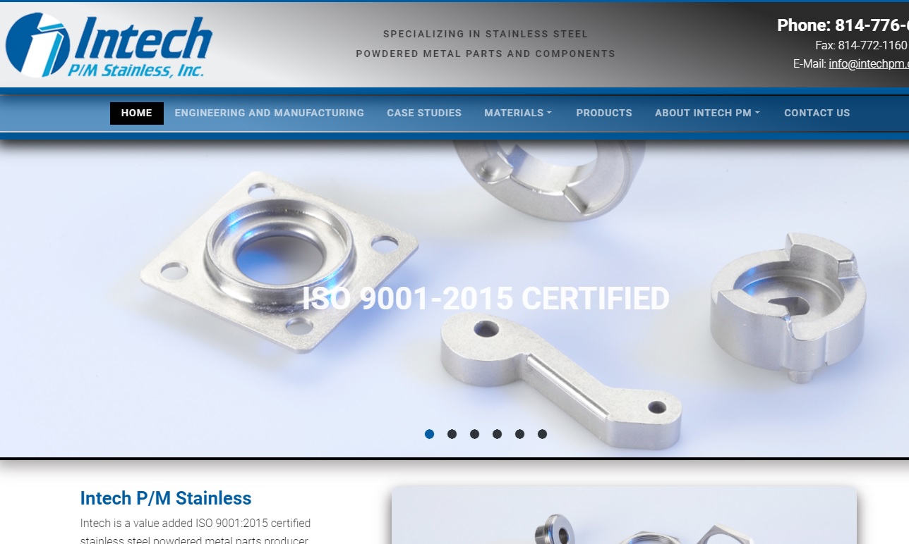 Sintered Metal Part Manufacturers Suppliers